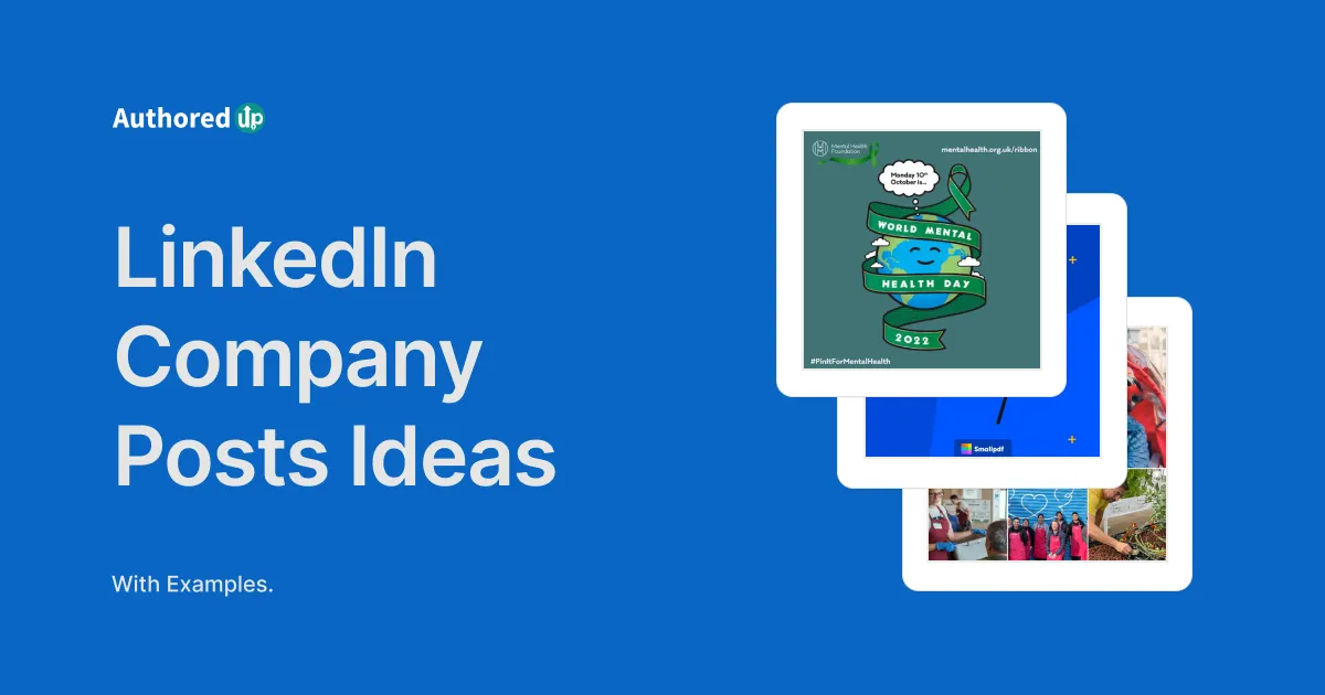 10 Linkedin Company Posts Ideas With Examples
